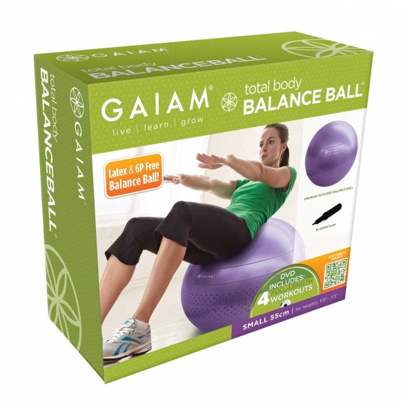 Gaiam Total balance gym ball kit (Medium - 55cm) kopen? Bestel bij ...