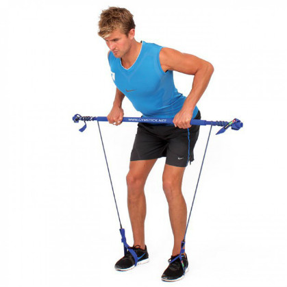 De Gymstick original is een 1.30 m lange fiberglas stick waaraan ...