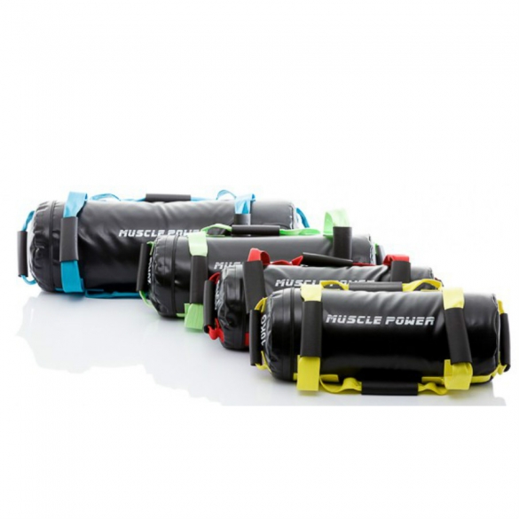Muscle Power Power Bag Set 10 - 15 - 20 en 25 kilogram blauw MP1030 ...